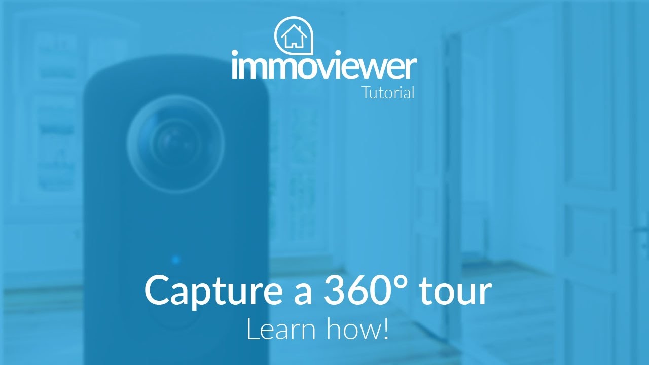 How to capture a 360° tour - YouTube