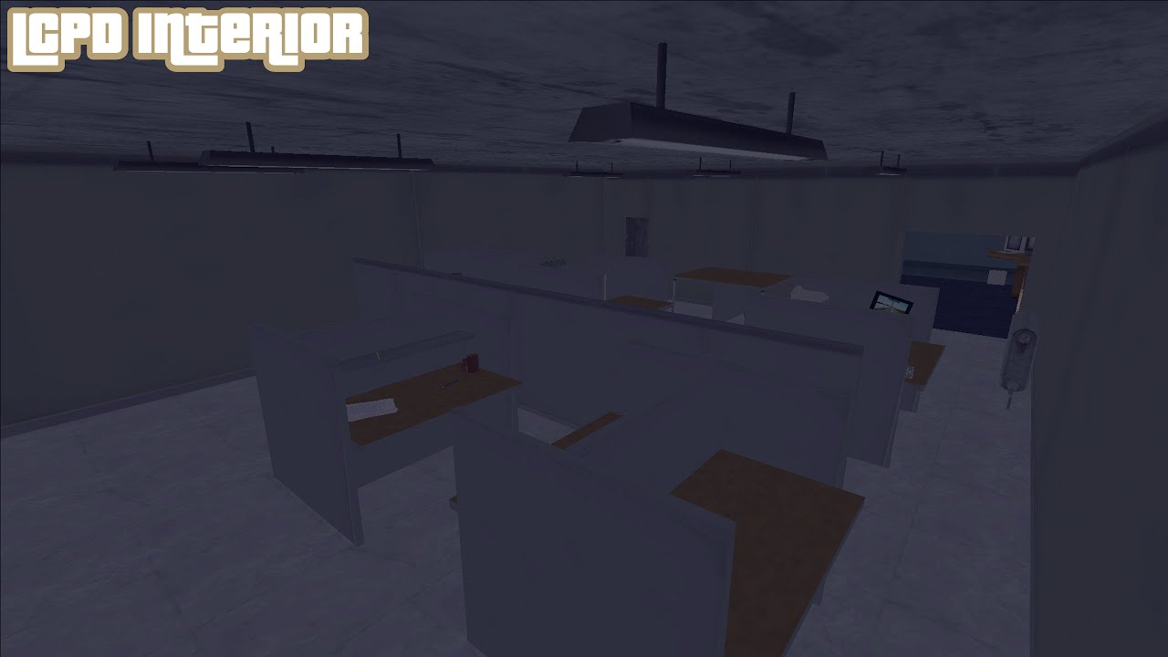 LCPD Interior - GTA III Mod Showcase - YouTube