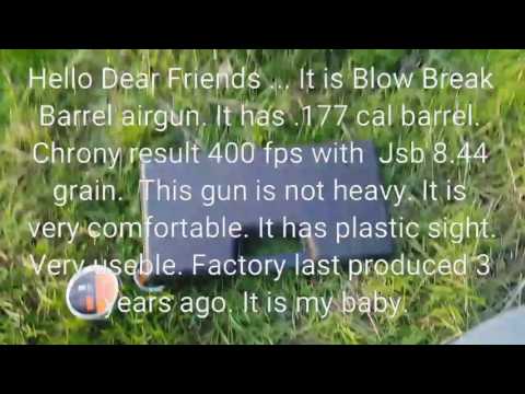 BLOW Havalı Tabanca  Atış / Air rifle Review and Shot