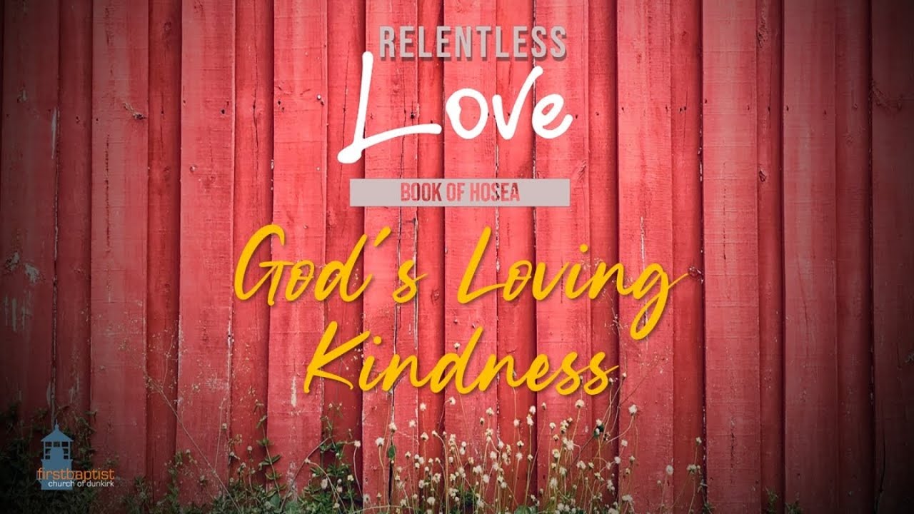 God's Loving Kindness - SERMON - YouTube