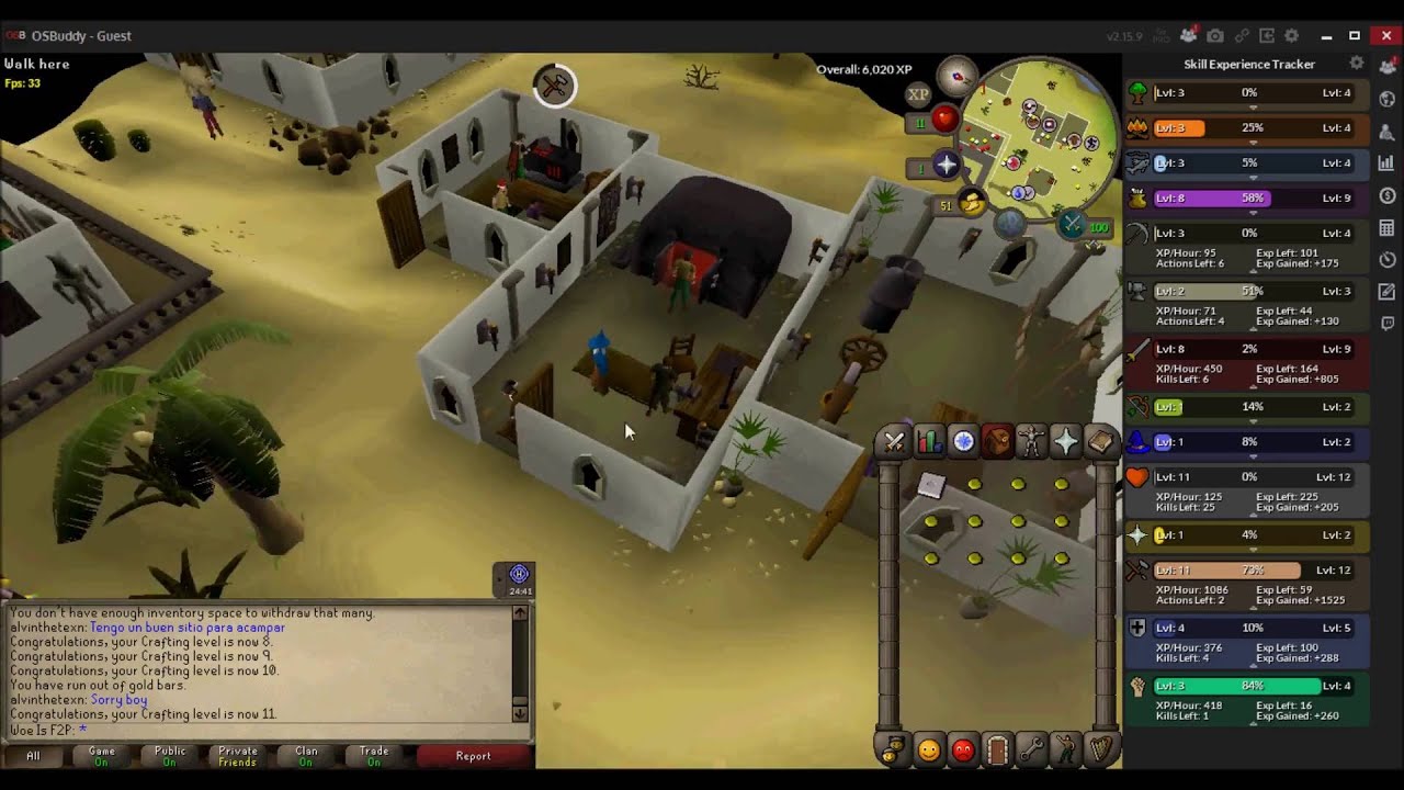 OSRS: Tutorial Island to 50 Thousand - YouTube