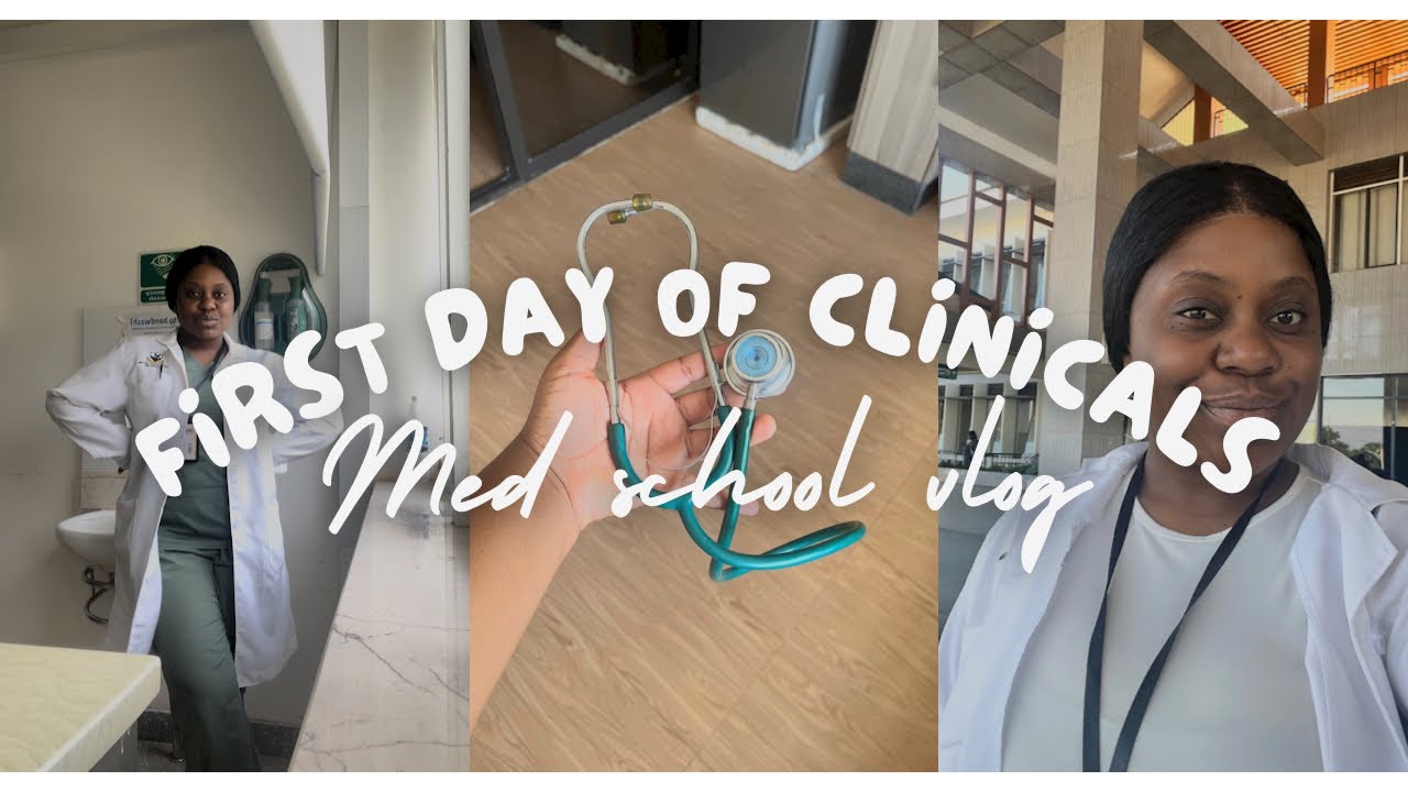 Med School diaries 01| First day of hospital placement , last free ...