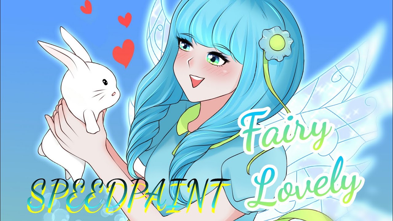 [ Speedpaint ] Fairy Lovely - Webtoon Fairies Family - Fanart - YouTube