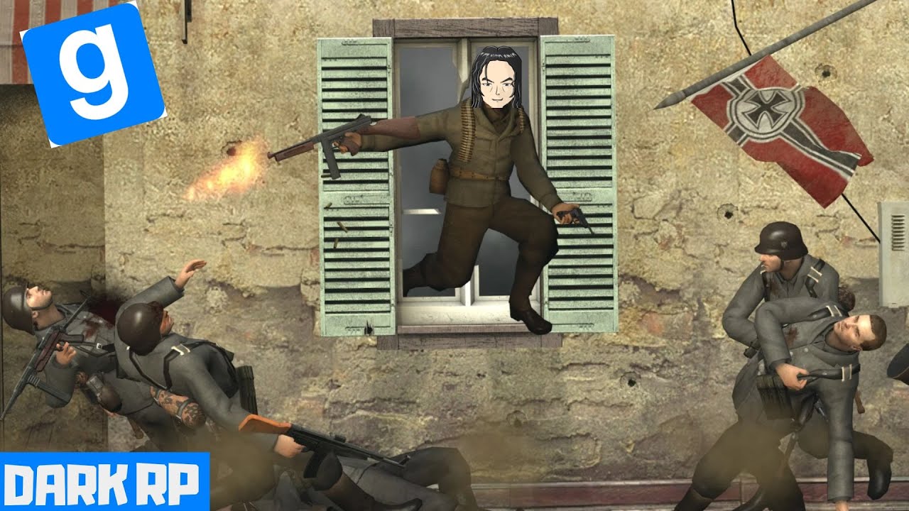 JE REJOINS L'ARMÉE DES NOOB # GARRY'S MOD WW2 RP - YouTube
