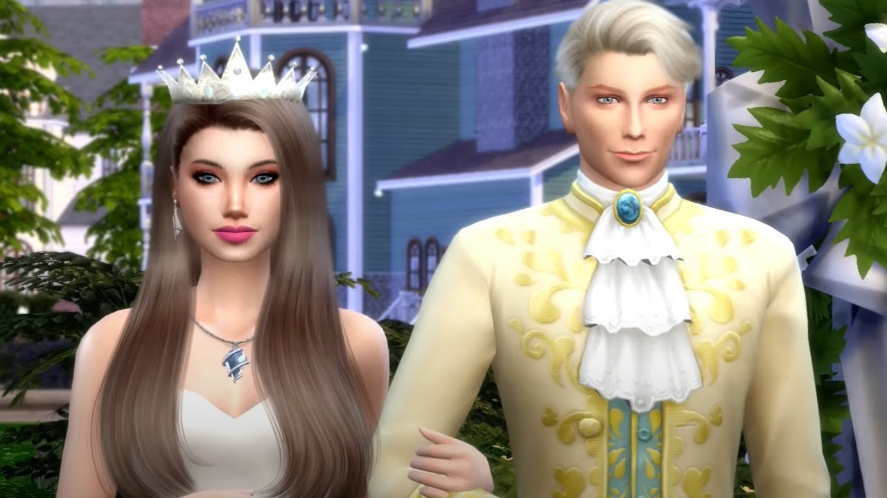 THE PRINCESS & THE PRINCE 💖 - love story | SIMS 4 STORY - YouTube