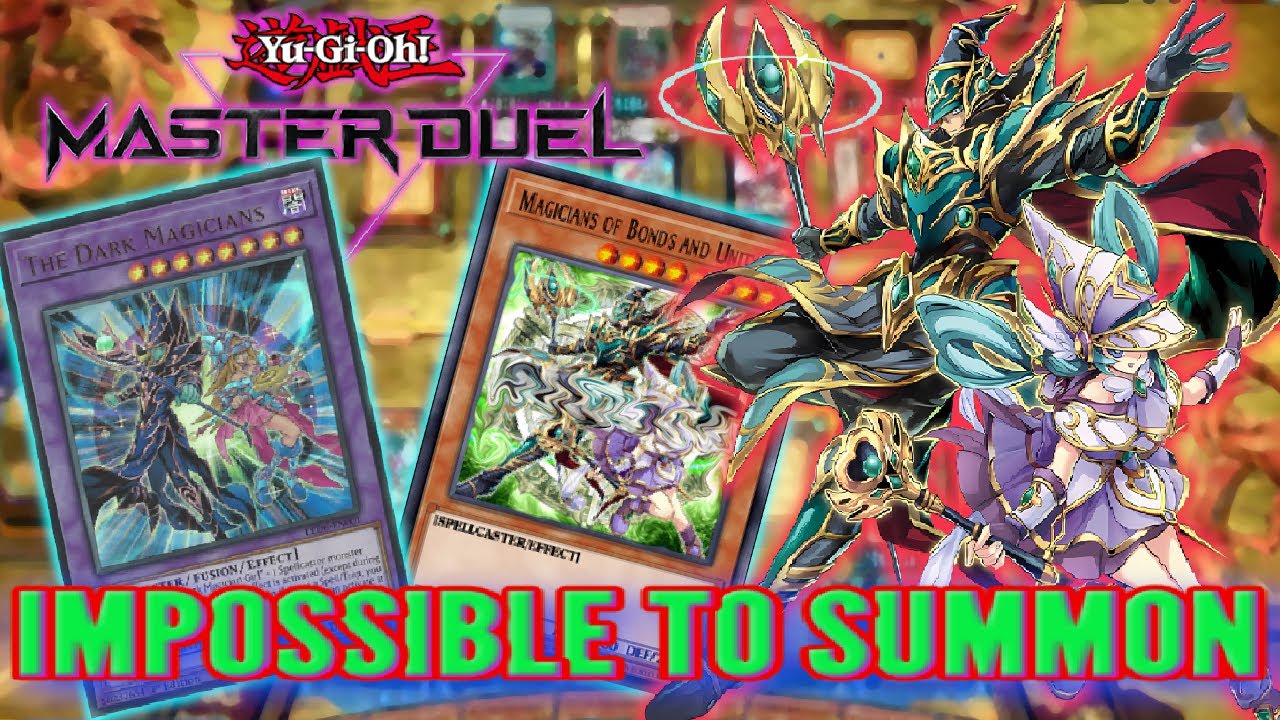 Summoning The NEWEST DARK MAGICIANS (Magicians Of Bond And Unity) Yu-Gi ...