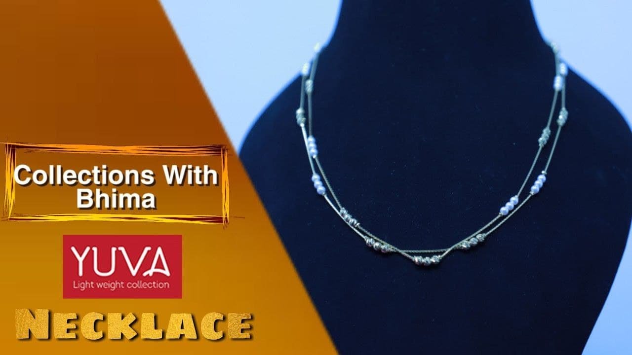 Beautiful and Trendy Necklace with White Pearl | Yuva Lightweight ...