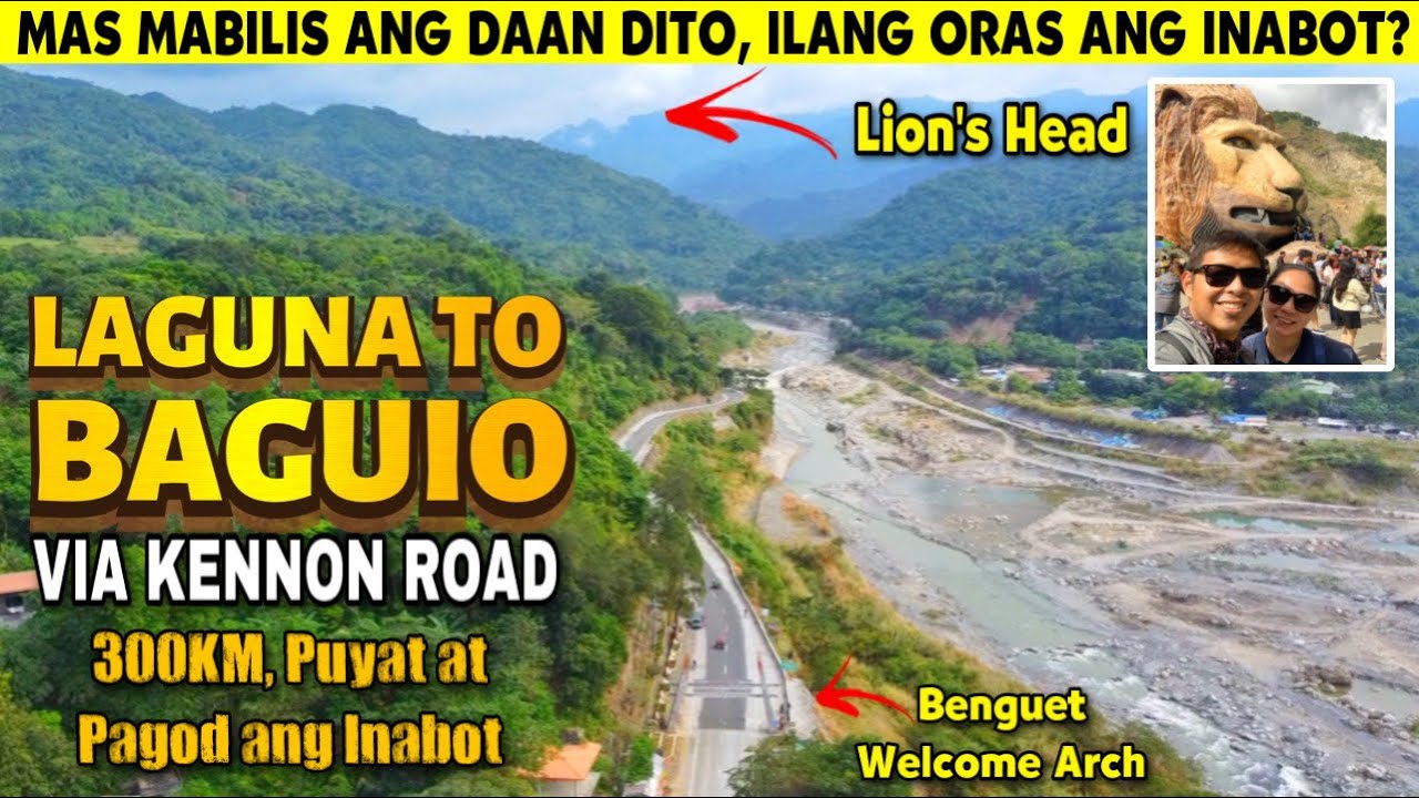 The FASTEST ROUTE to BAGUIO 🏔️LAGUNA to BAGUIO via KENNON ROAD | HONDA ...