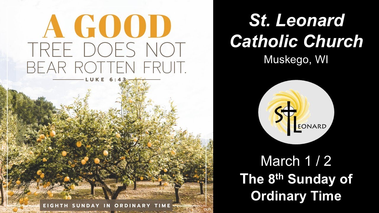 8th Sunday of Ordinary Time - 03/02/2025 - YouTube