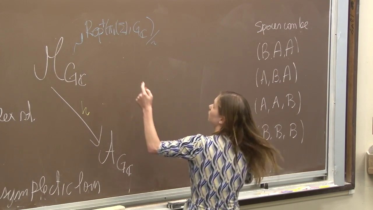 Laura Schaposnik An introduction to Higgs bundles Part 4 - YouTube