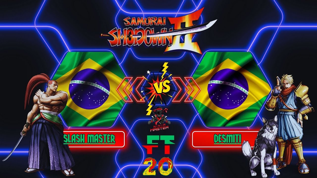 Slash Master vs Desmiti - Samurai Shodown II - 20 / Luta de Altissimo ...