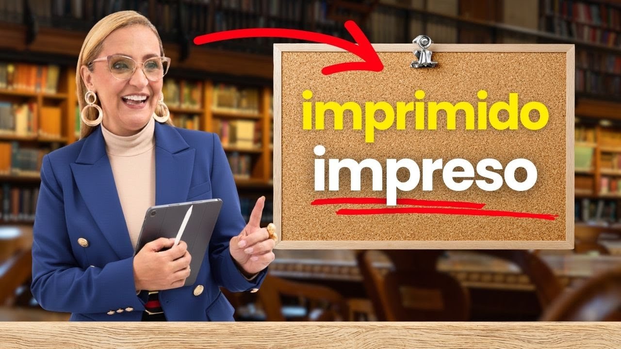 ¿Imprimido o impreso? Verbo imprimir. ¿Doble participio? Freído o frito ...