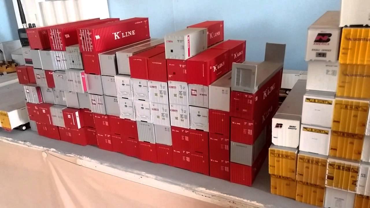 Santa Fe Container Trains - YouTube
