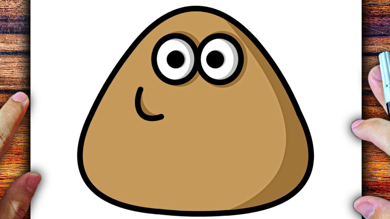 CÓMO DIBUJAR A POU - YouTube