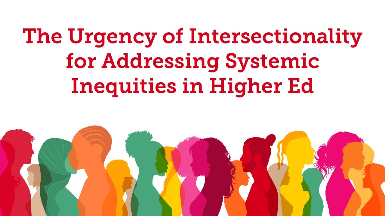 The Urgency of Intersectionality for Addressing Systemic Inequities in ...