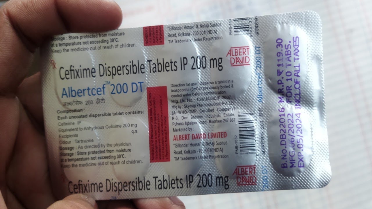 tablet albertcef 200 dt review |dose side effect benefits | review in ...