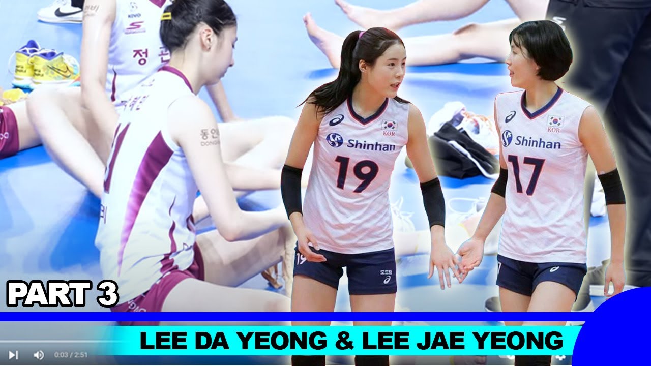 Lee Da Yeong And Lee Jae Yeong Funny Moment Part 3 2 Pemain Volley 1042