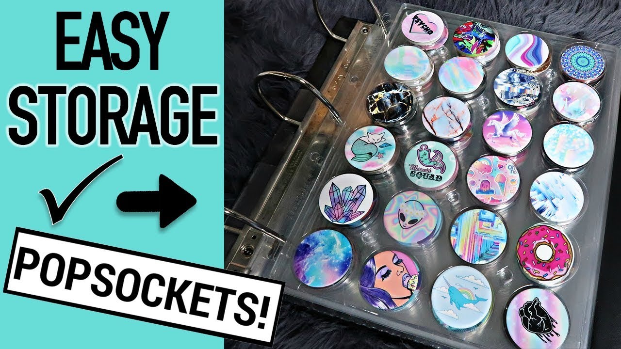 PopSockets - How To Save & Store PopSockets - PopSockets Storage - YouTube