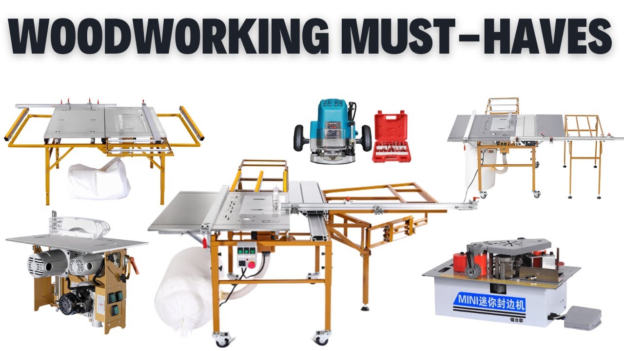 Woodworking Essentials: Must-Have Tools and Machinery - YouTube
