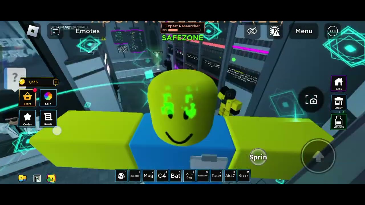 This is how to give yourself viruses in Ro-bio Experiment - YouTube