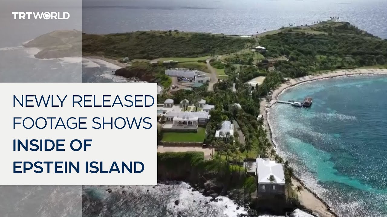 Newly released images show what's inside Epstein’s Island - YouTube