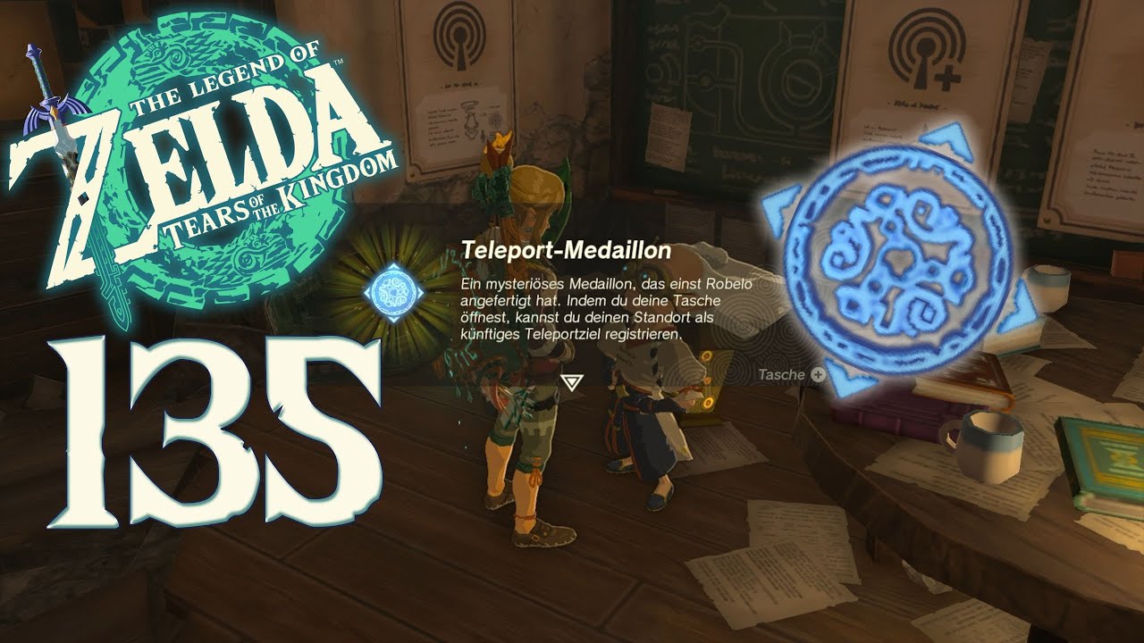Zelda Tears of the Kingdom #135 I Das Teleport Medallion - YouTube