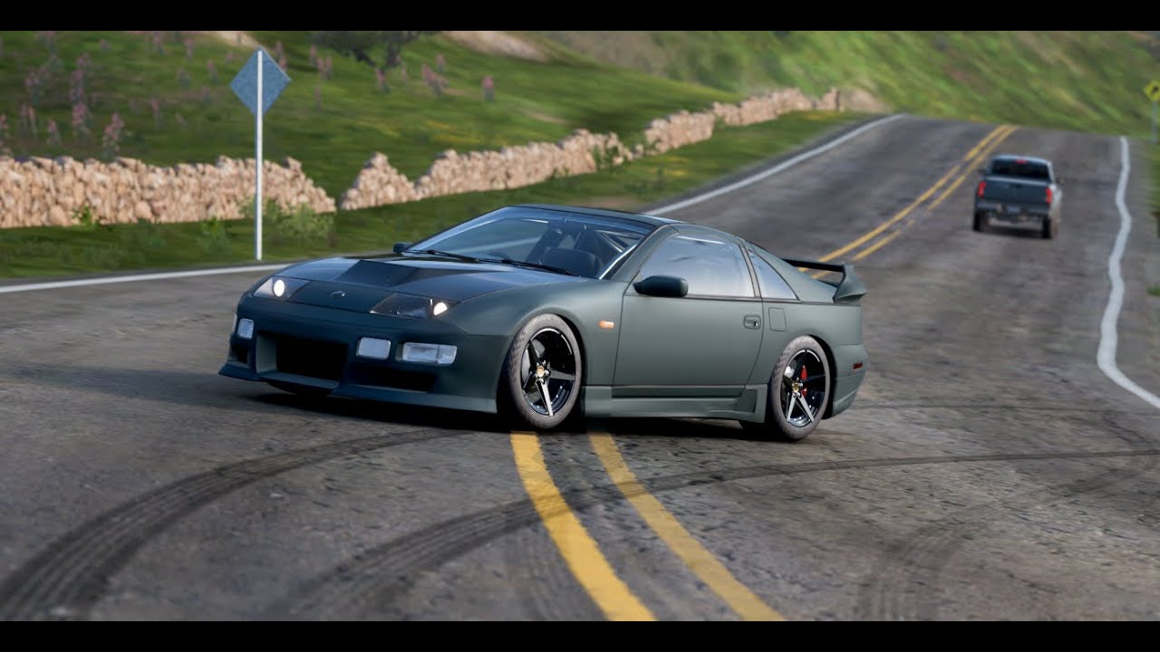 Rainy drive Nissan 300ZX Twin Turbo || Forza Horizon 5 - YouTube
