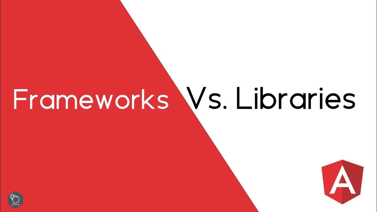 Framework Vs Libraries | Angular tutorial for Beginners #3 - YouTube