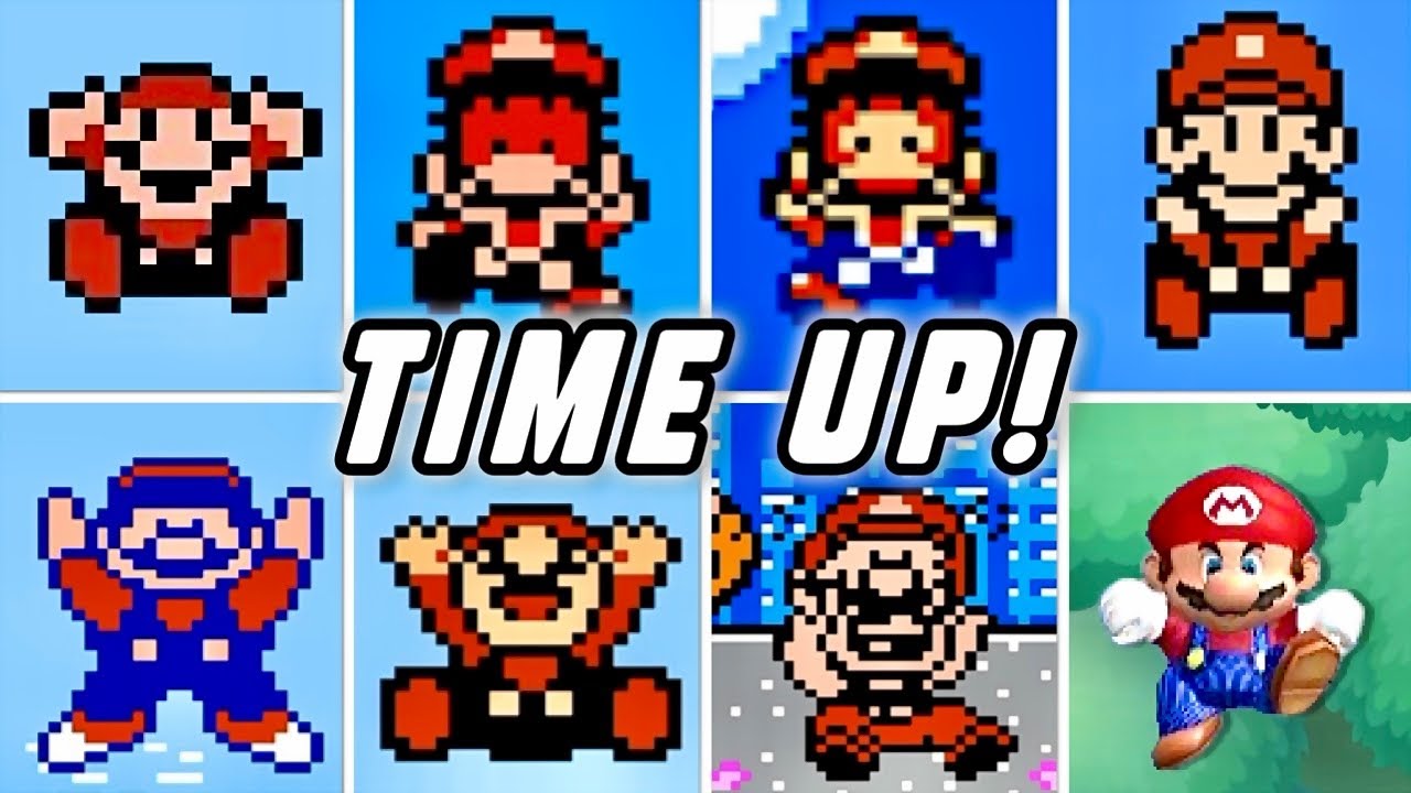 Super Mario NES Bootlegs & Hacks TIME-UP Screens - 4K - YouTube