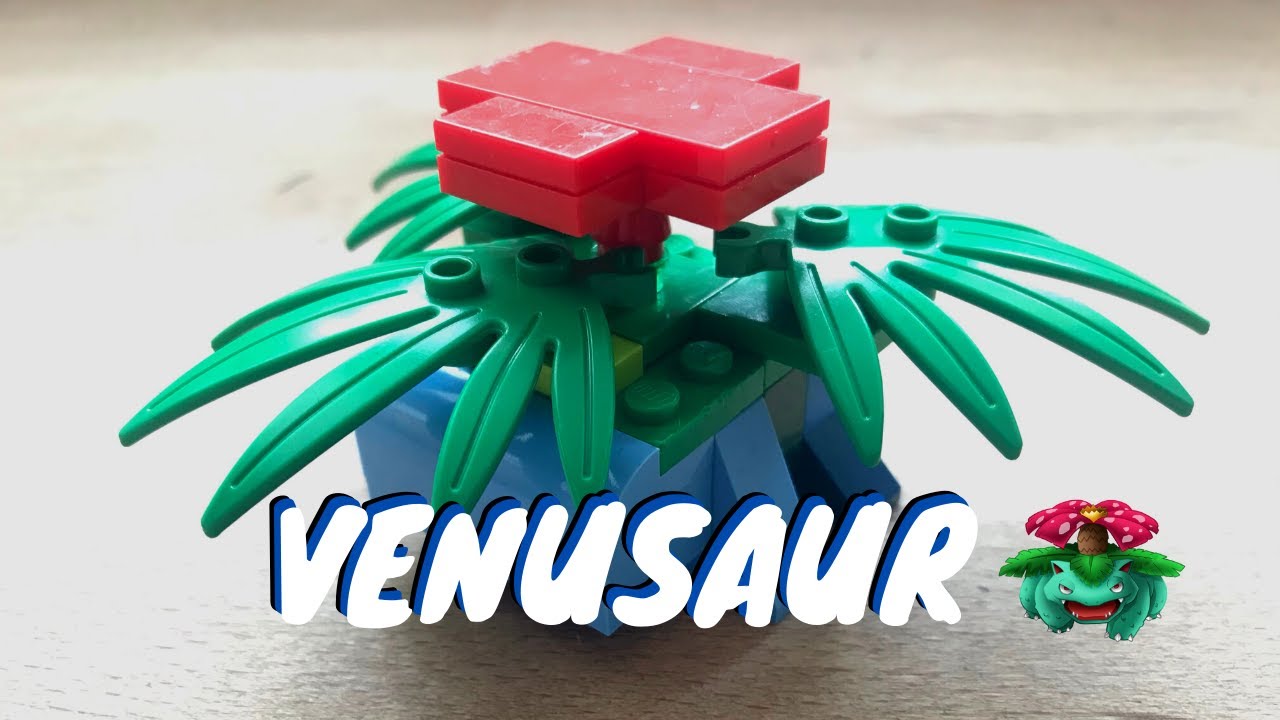 Lego Venusaur Pokemon Kids DIY - YouTube