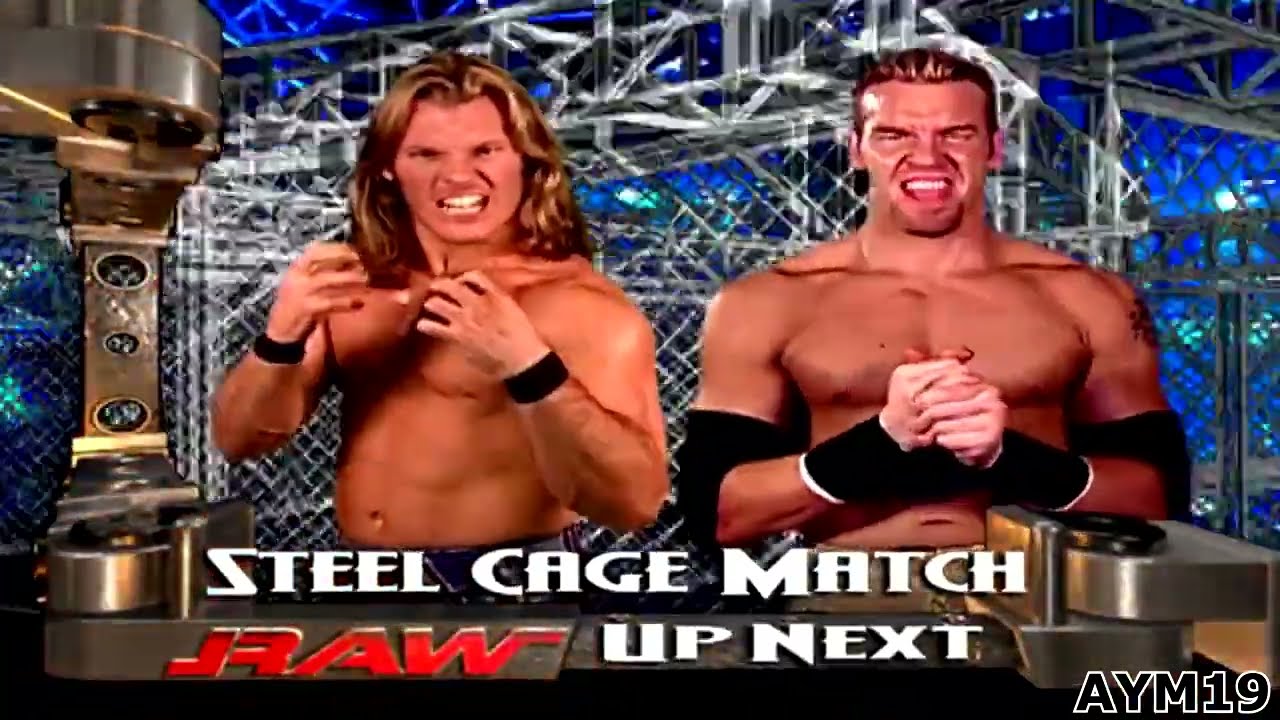 Chris Jericho vs Christian Steel Cage RAW 5/10/2004 Highlights - YouTube