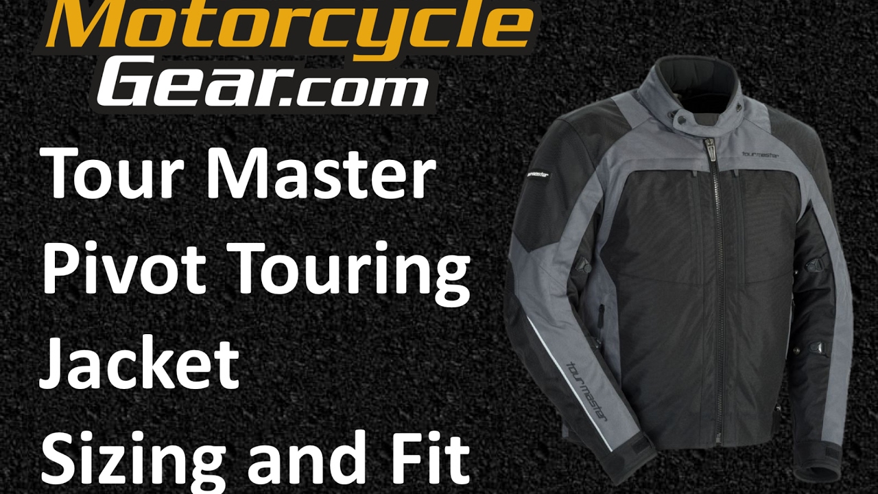 Tour Master Pivot Touring Jacket Sizing and Fit Guide - YouTube