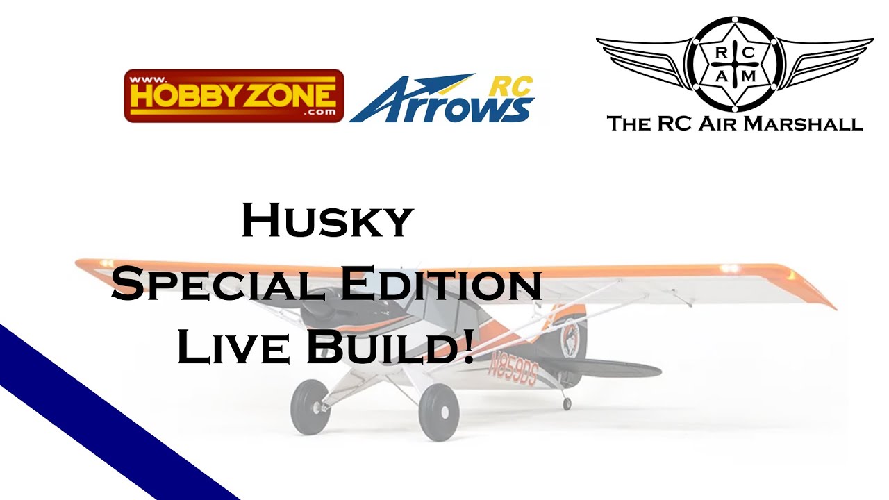 Arrows RC Husky Special Edition - Live Build! - YouTube
