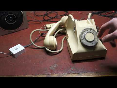Testing the Dialgizmo decadic to DTMF converter - YouTube