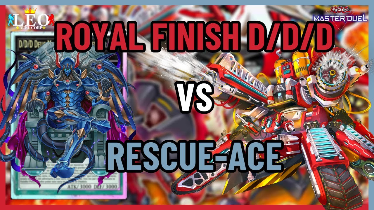 Royal Finish D/D/D Deck First Time Dueling Rescue-Ace! Yu-Gi-Oh! Master ...