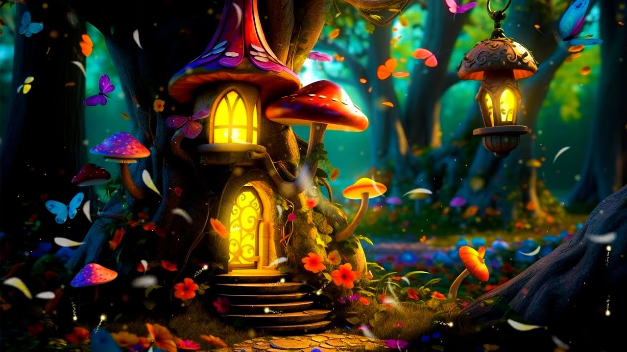 Magic Forest | Beautiful Relaxing Peaceful Music, Calm Music 24/7 - YouTube