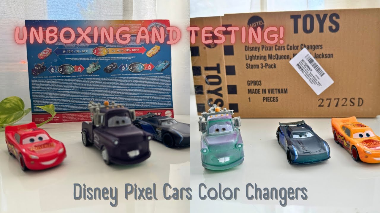 Unboxing & Testing Cars Color Changers | Incredible Color ...