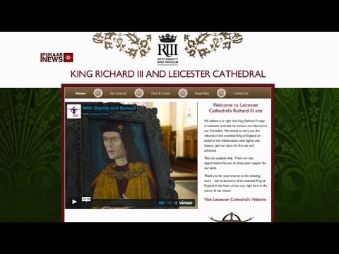 Richard III Website Launched and Reburial Plans Outlined - YouTube