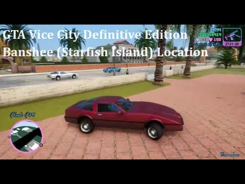 GTA Vice City : Definitive Edition - Banshee (Starfish Island) Location ...