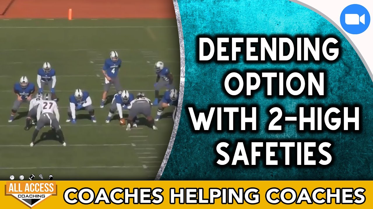 Defending Option with 2-High Safeties - YouTube