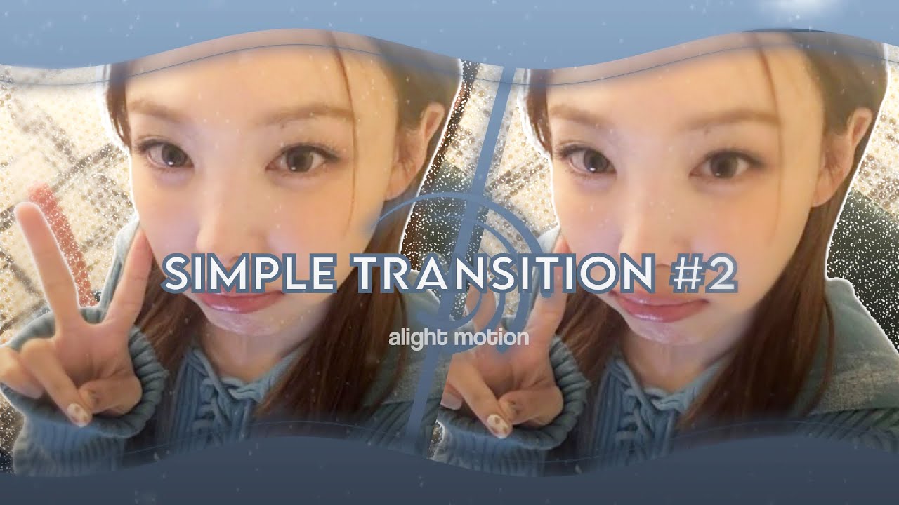 simple aesthetic transition #2 tutorial┆彡 alight motion - YouTube