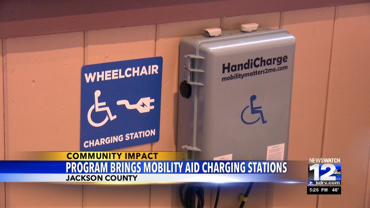 Program puts electric mobility aid chargers throughout Jackson County ...