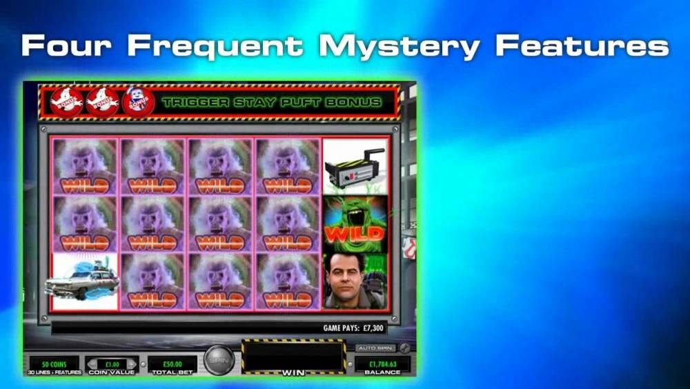 Ghostbusters slot machine on www.spinandwin.com - YouTube