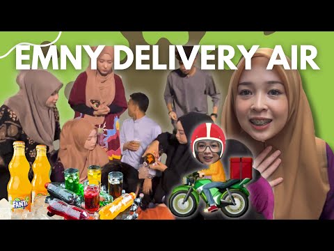 EMNY DELIVERY AIR UNTUK AI TEAM 🍷 TEAM JUNIOR KAWAL TAK BAGI TEAM SENIOR MINUM!!