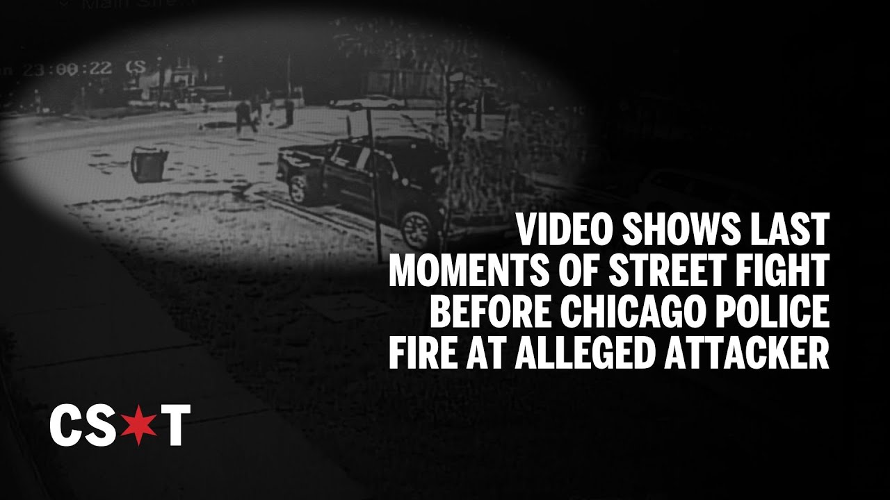 Video shows last moments of street fight before Chicago police fire at ...