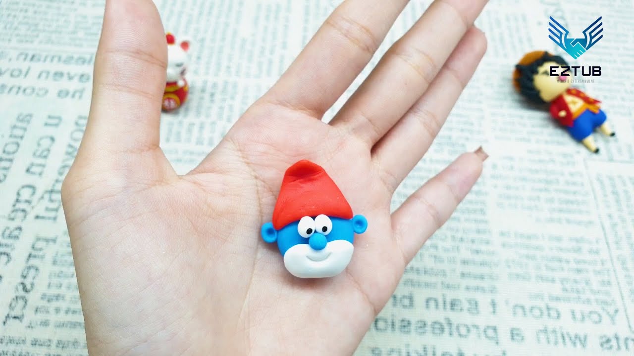 Clay Adventures with Wise Leader: Beloved Papa Smurf with White Beard ...