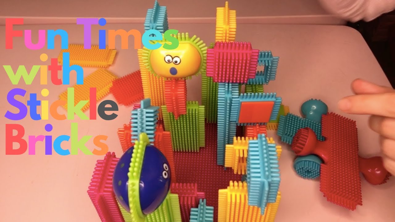 Remember Stickle Bricks? Special Guest Star Disney's Aurora - YouTube
