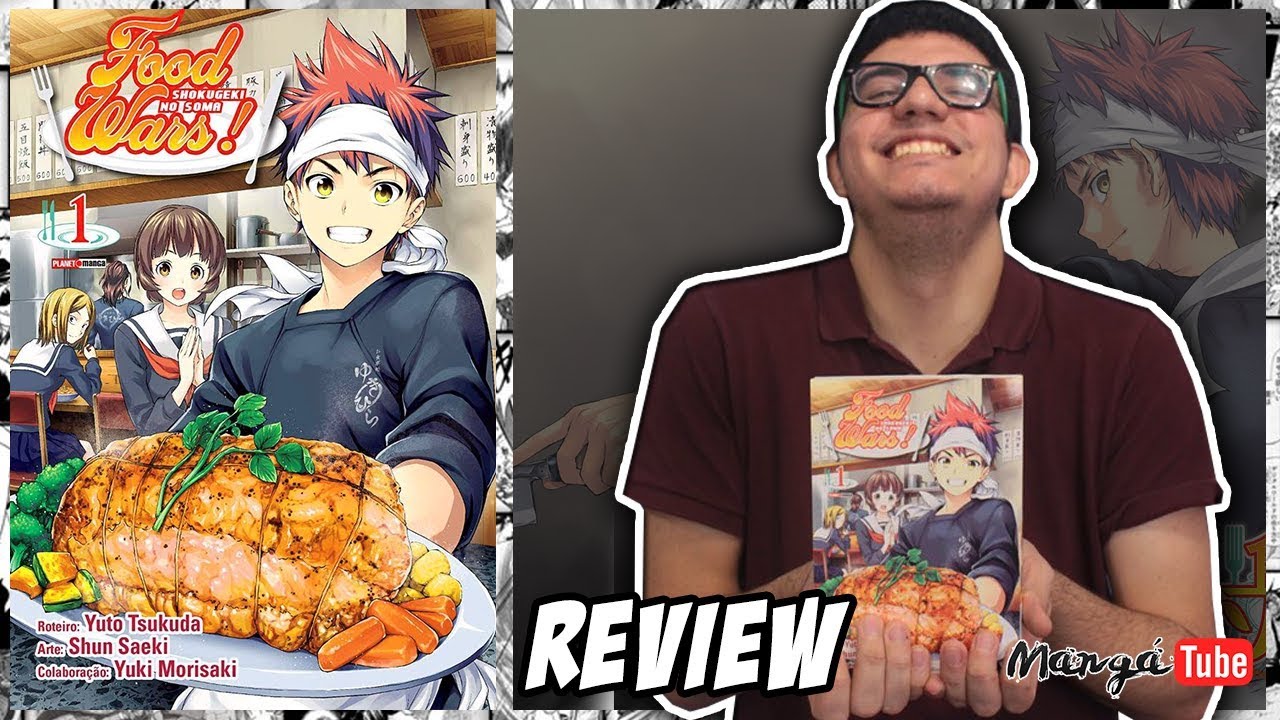 [Review] FOOD WARS (SHOKUGEKI NO SOMA) - EDIÇÃO DA PANINI - COMIDA E ...