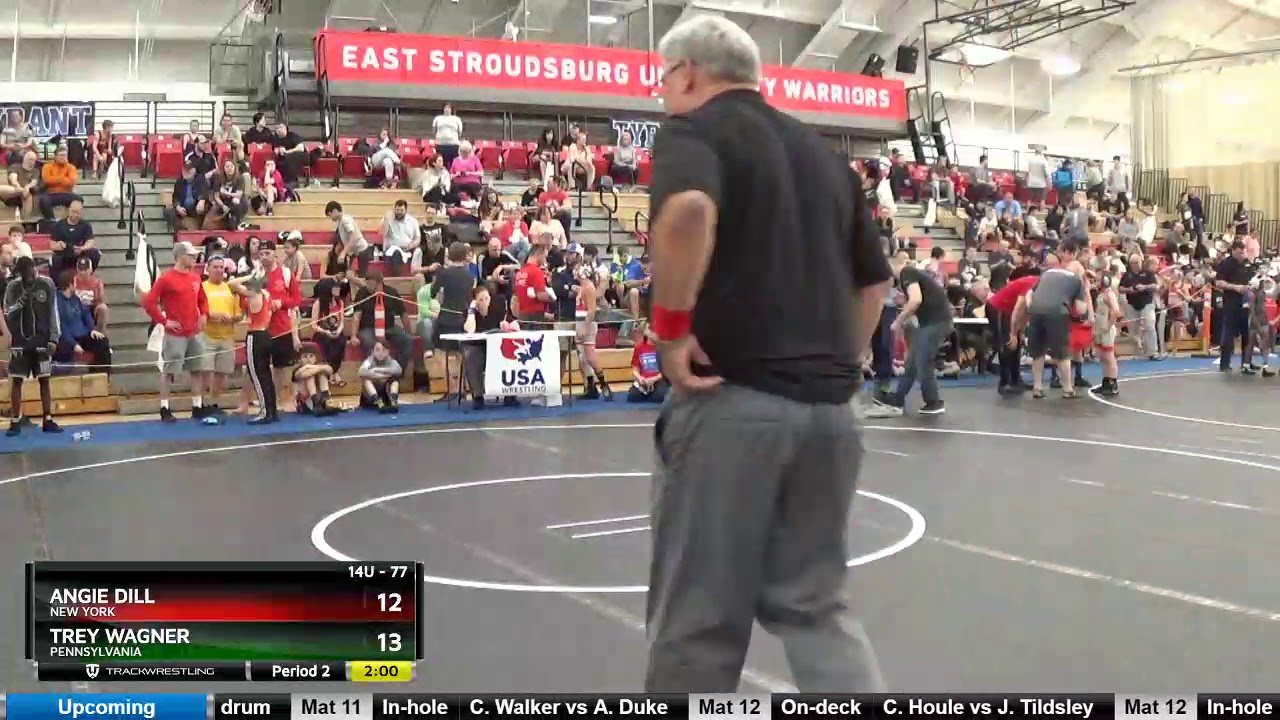 14U 77 Angie Dill New York Vs Trey Wagner Pennsylvania - YouTube