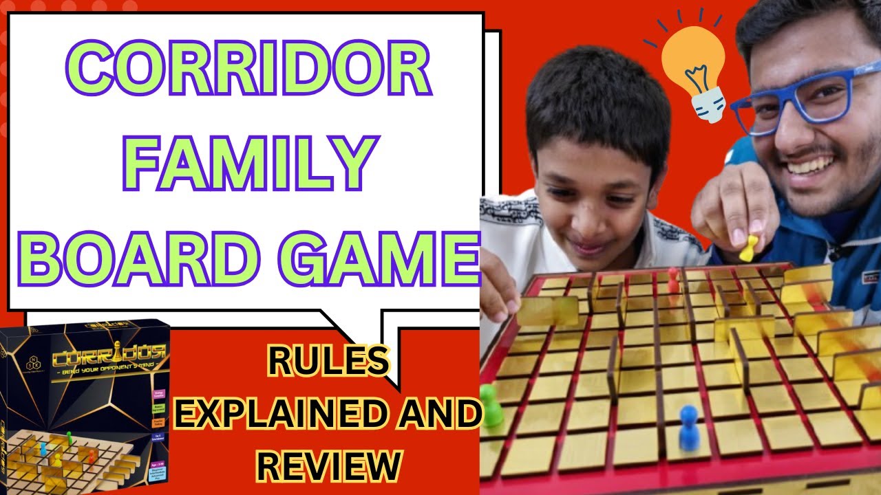 Corridor: The Best Board Game for Family Fun - YouTube